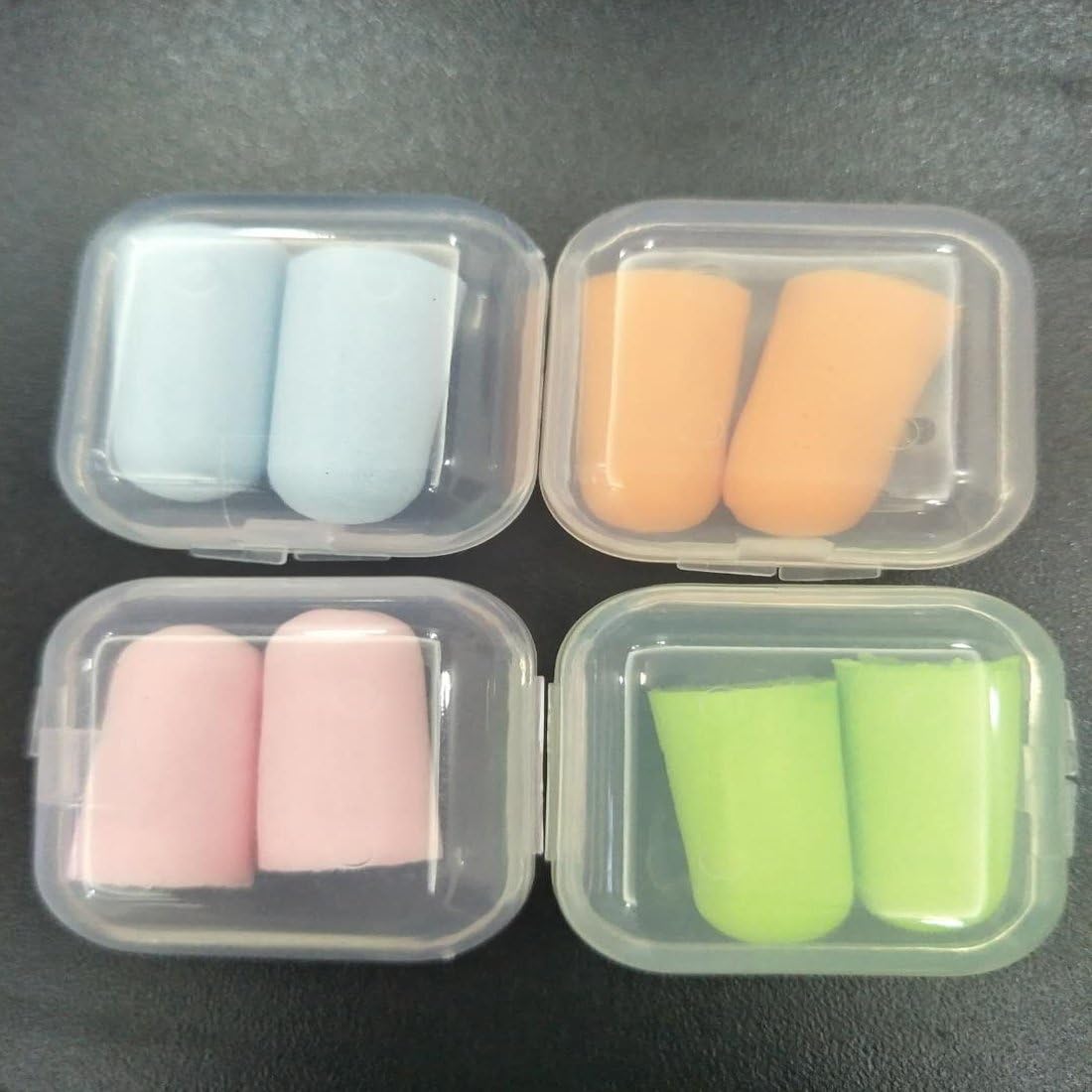 Amazon.com: 4-Pair Sound Blocking Earplugs Soft Foam Reusable Earbuds ...