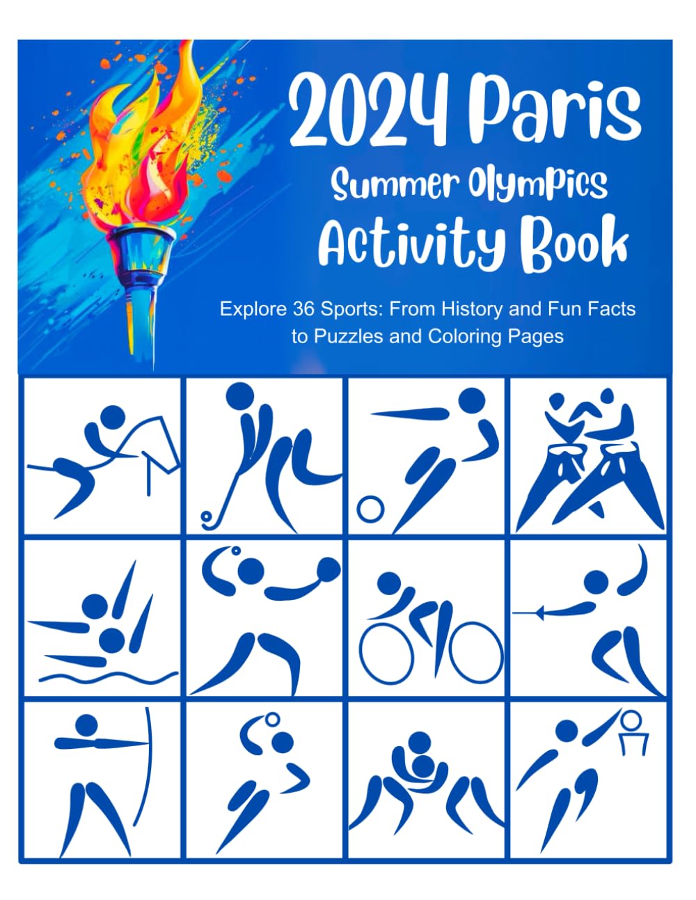 Mua 2024 Paris Summer Olympics Activity Book: Explore 36 Sports from ...
