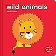TouchThinkLearn: Wild Animals: (Childrens Books Ages 1-3, Interactive ...