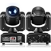 Amazon.com: U`King Moving Head Light 50W LED Spot DJ Lights Stage ...
