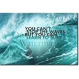 Amazon.com: Life: You Can't Stop the Waves But You Can Learn How to ...