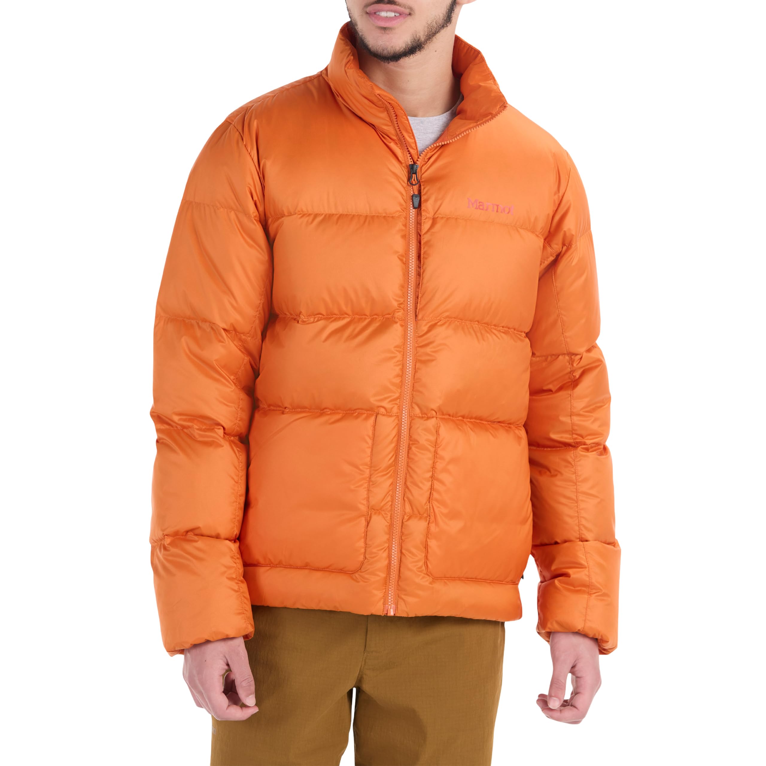 MARMOT Men's Guides Down Jacket, Tangelo, Large for sale | Phoenix, AZ | Nellis Auction