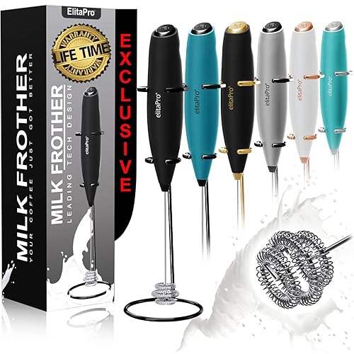 ElitaPro Luxury Edition, ‘Tornado’ effect Milk frother, Leading Tech ...