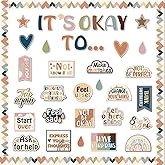 Amazon.com: 50 Pcs Today is A Great Day Bulletin Board Decoration Set ...