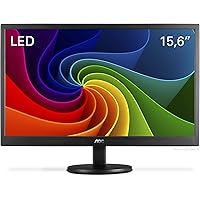 Monitor LED AOC 15,6” Widescreen VESA - E1670SWU-WM | Amazon.com.br