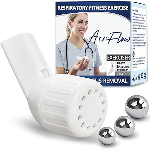 Breathing Exercise Device for Lungs, Acapell Flutter Valve, Natural ...