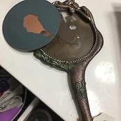 Amazon.com: Art Nouveau Collectible Mermaid Hand Mirror Nymph ...