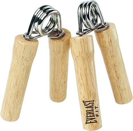 Everlast Extra Strength Hand Grips - Wood, Hand Strengtheners - Amazon ...