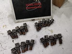 Amazon.com: 2003 Mercedes-Benz E500 Lug Nuts Wheel Bolts 0009908307 ...
