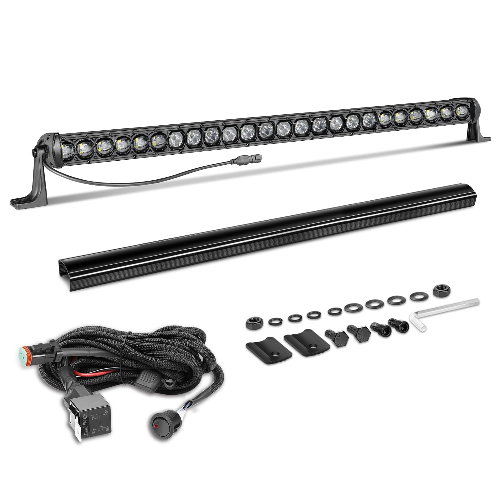 Mua 30 Inch Light Bar, SWATOW INDUSTRIES 168W 30" Single Row LED Light ...