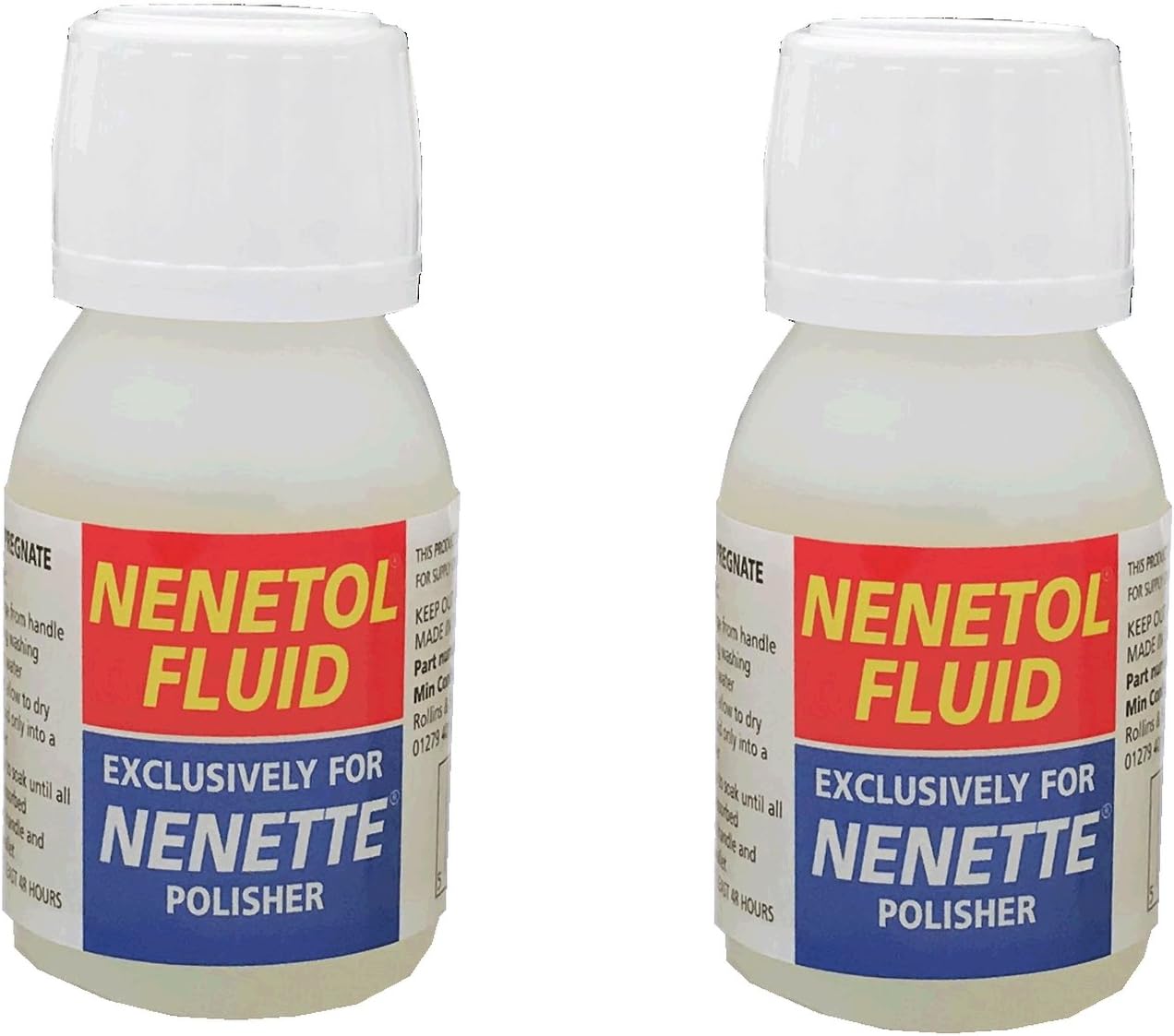 GreatIdeas NENETOL Fluid Refills x2 - for the LEGENDARY NENETTE Brush ...