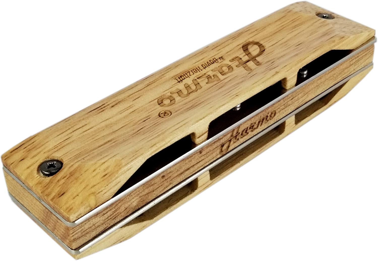 Harmonica HARMO CUSTOM SHOP Maple Wood key of C Assembled in USA – BigaMart