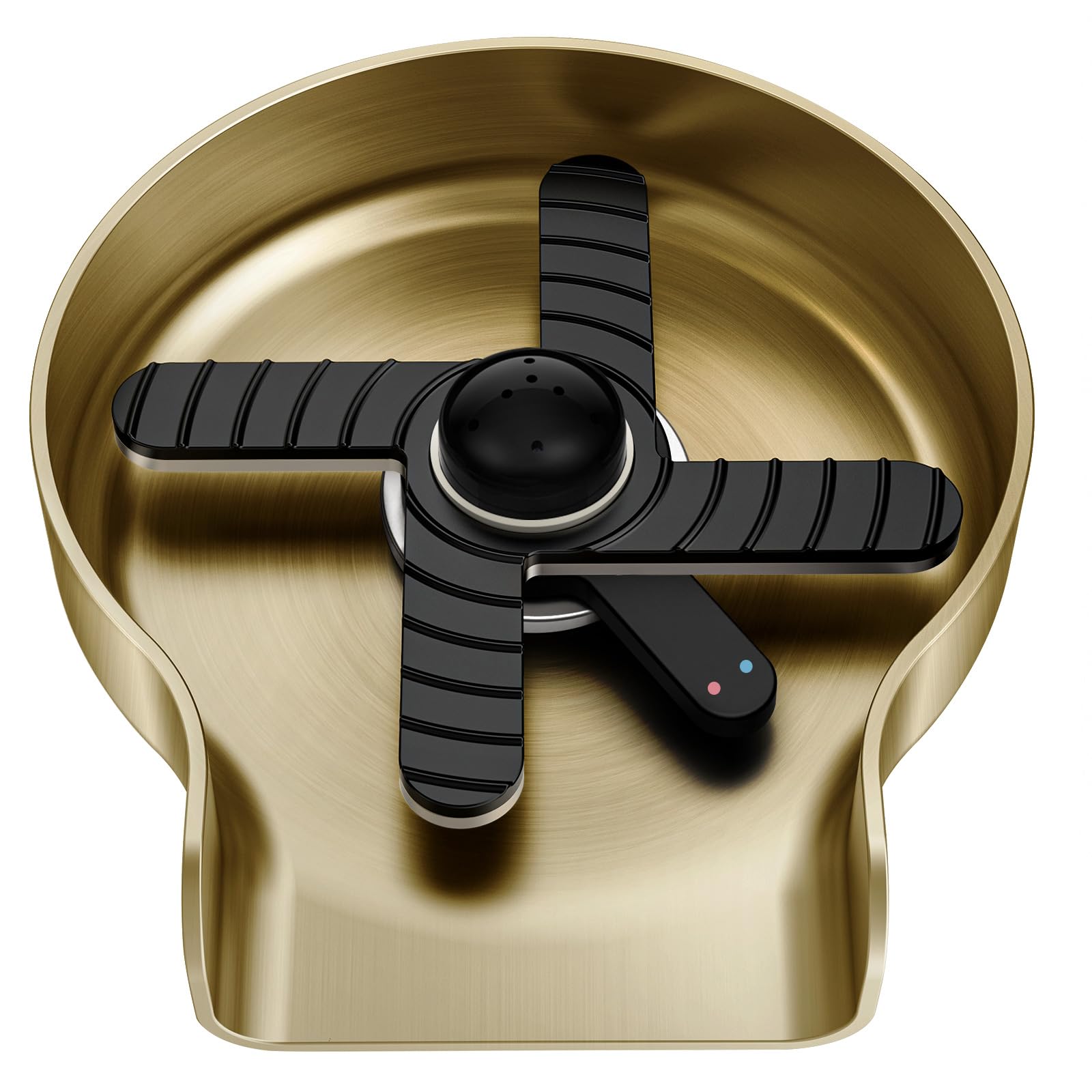 HGN Hot and Cold Glass Rinser,Temperature Adjustable Metal Cup Washer ...