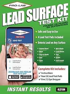 PRO-LAB Lead Surface Do It Yourself DIY Test Kit LS104 - Workplace And ...