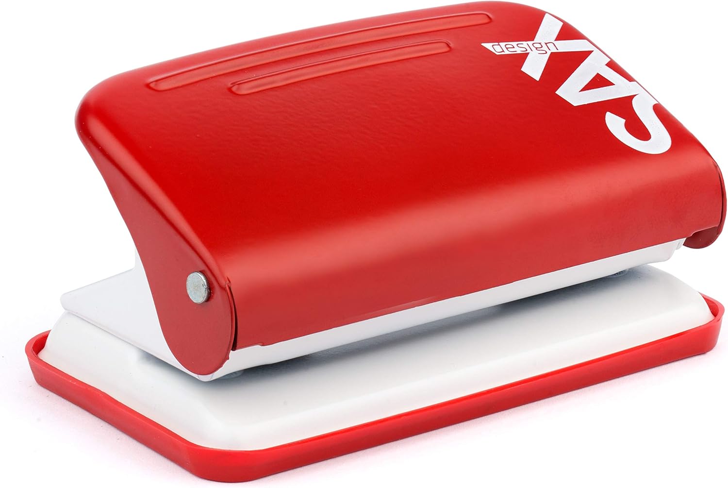 SAX Design 218 Desk Punch Red 12 Sheets – BigaMart