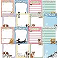 Amazon.com : PerKoop 16 Pieces Dog Notepad Small Sticky to Do Notes ...