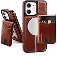 Amazon.com: SkyEagle for Compatible Magsafe Magnetic 2 in 1 Detachable iPhone 11 Wallet Case ...