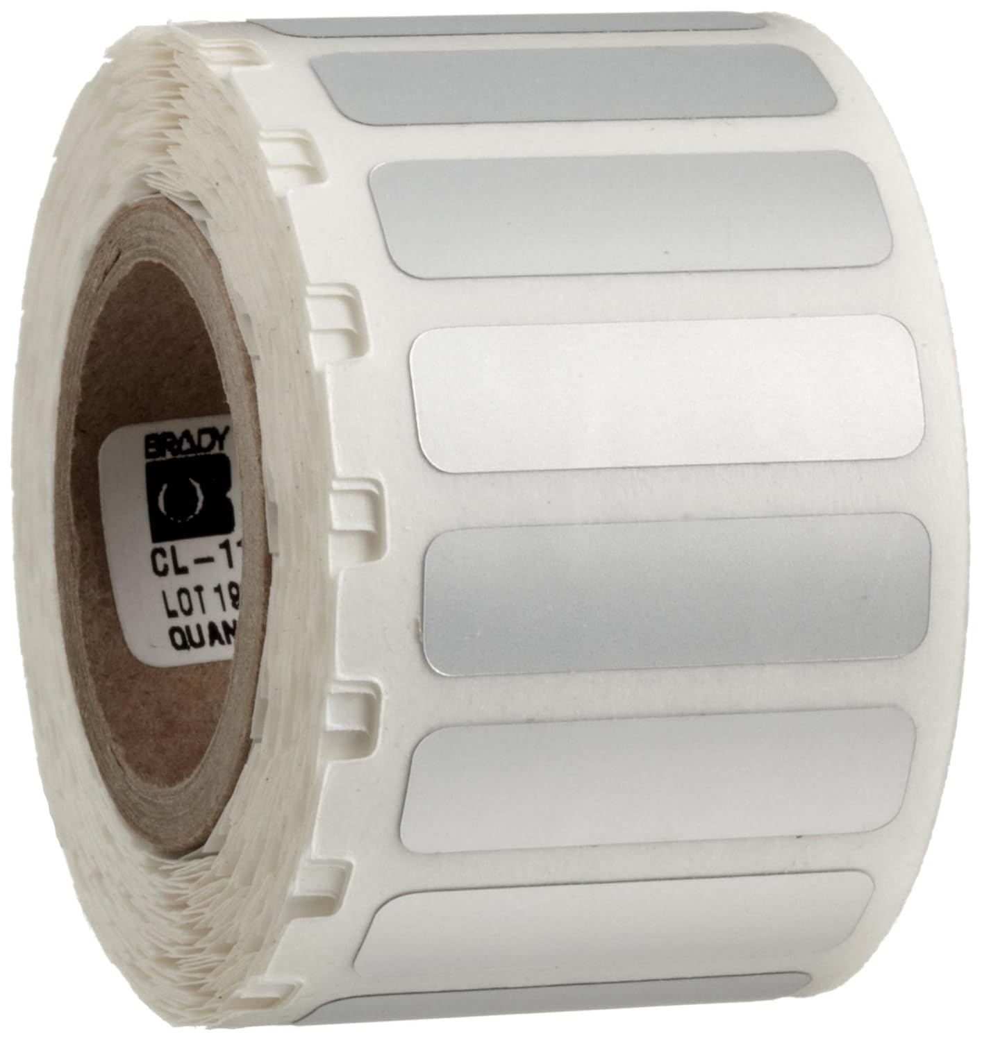 B-969 Metalized Polyester Silver Color XC Plus Printer Labels 1 Width ...