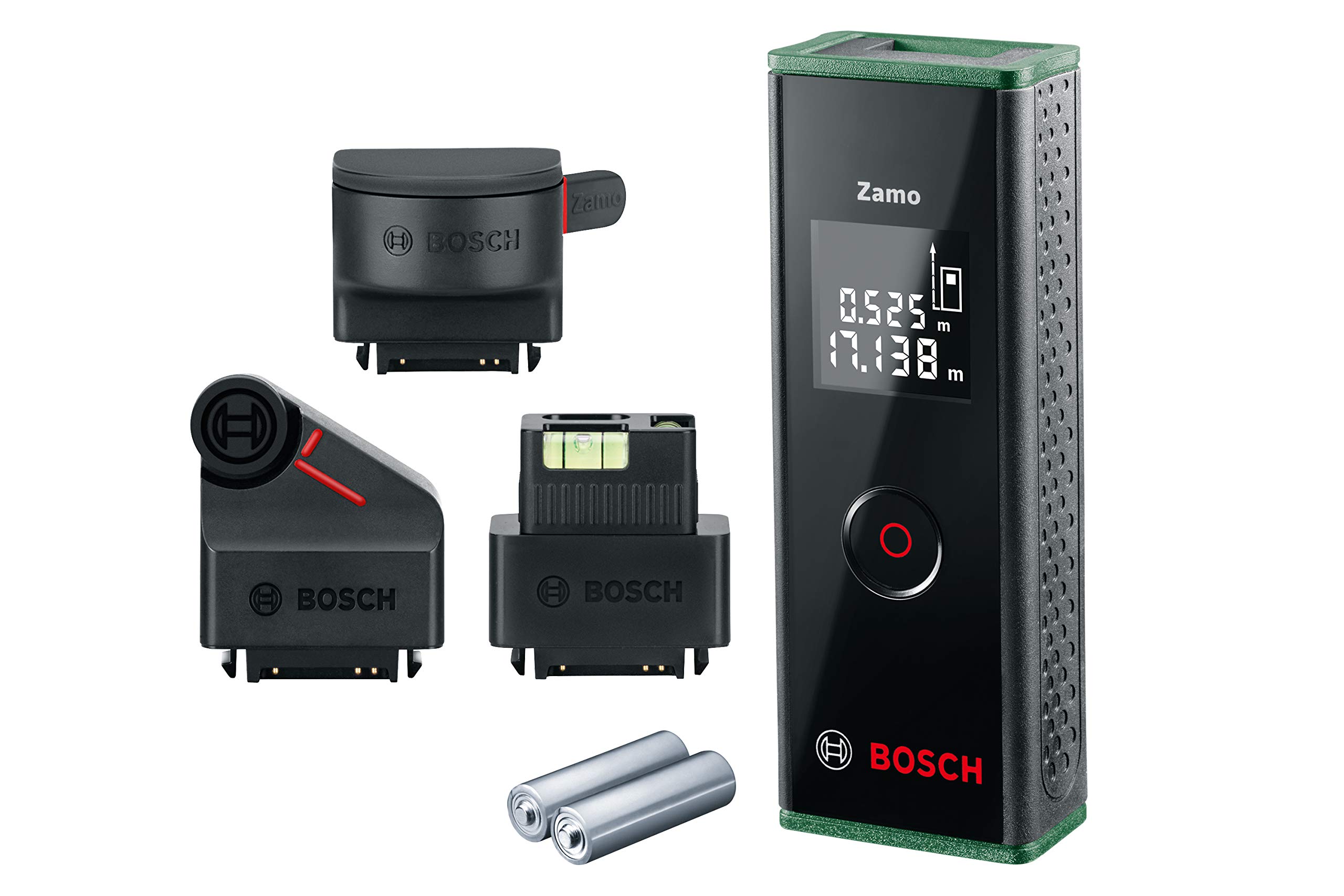 Bosch Laser Measure Zamo Set (3rd Generation, Measuring Range: 0.15 ...