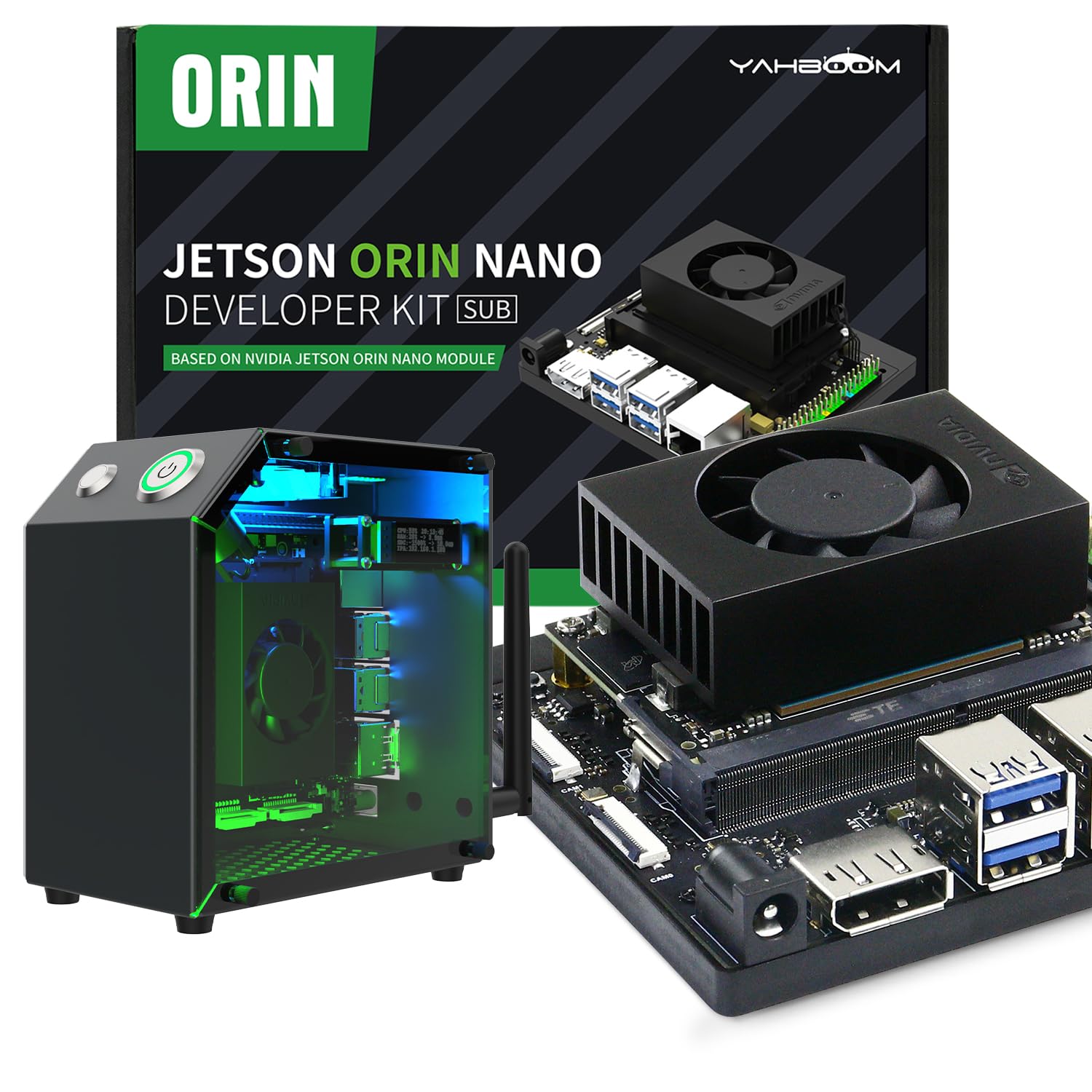 Mua Yahboom Jetson Orin Nano 8GB Developer Bot Kit 40TOP Math 256GB SSD ...