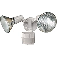 Heath Zenith SL-5411-GR-C 150-Degree Motion-Sensing Twin Flood Security ...