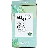 Amazon.com: Allegro Tea, Organic Rose Tulsi Tea Bags, 20 ct