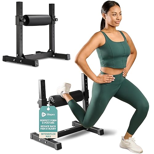 Lifepro Bulgarian Split Squat Stand Max – Adjustable Single Leg Squat ...