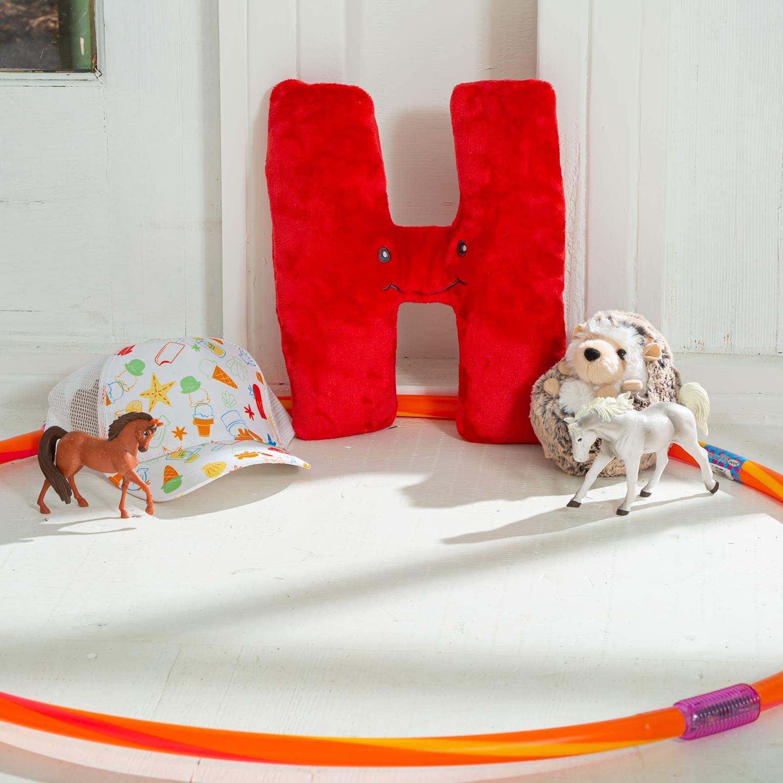 Alphapals Educational Plush Letter H - Ruby Red Large 11" Stuffed ...