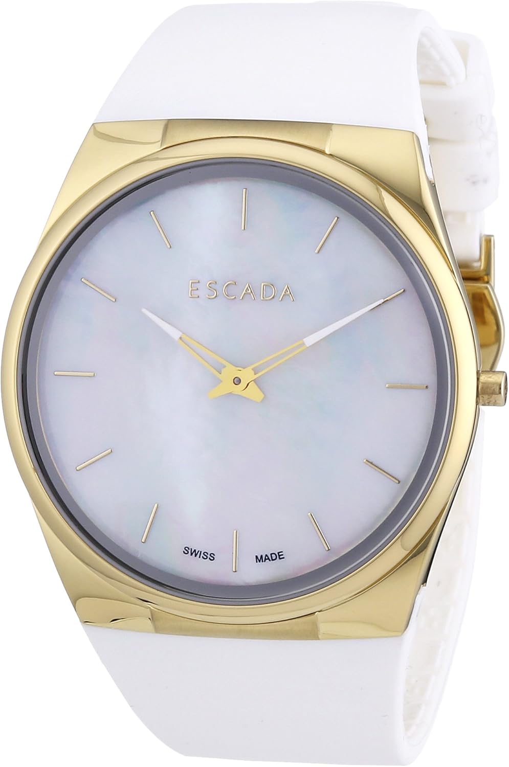 Escada Women's Quartz Watch Ellen E2330052 with Rubber Strap: Amazon.co ...