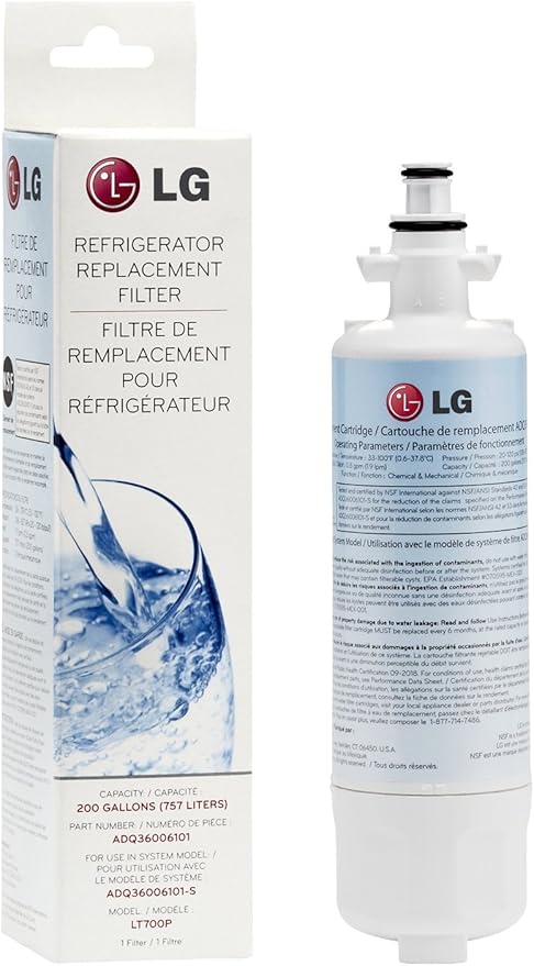 Original LG Replacement Water Filter: Amazon.ca: Electronics