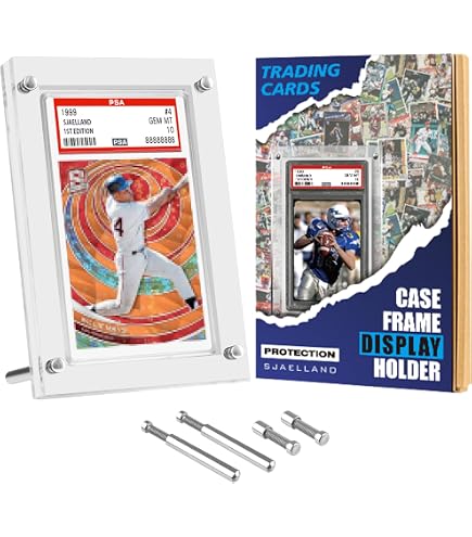 Trading Card Display Frame For 1 Standard Trading Cards...