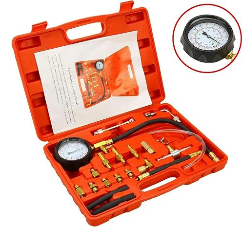 Fekuar Fuel Injection Pump Pressure Tester, 0-140 PSI, Universal Design ...