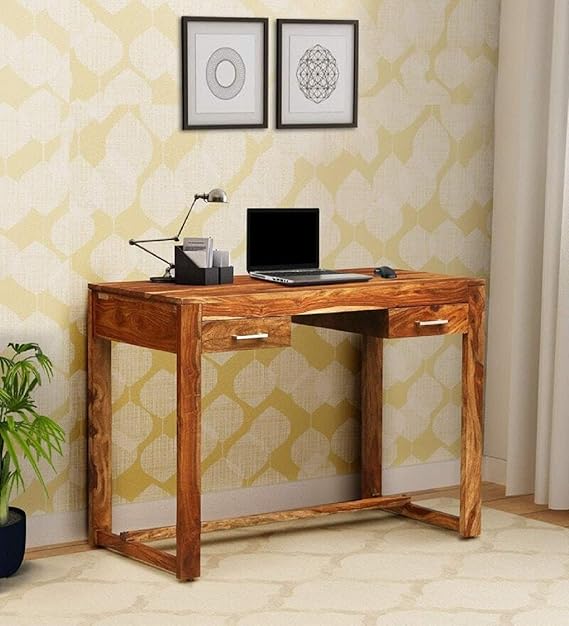 sheesham Wood Standard Study Table Office Desk Computer Workstation ...