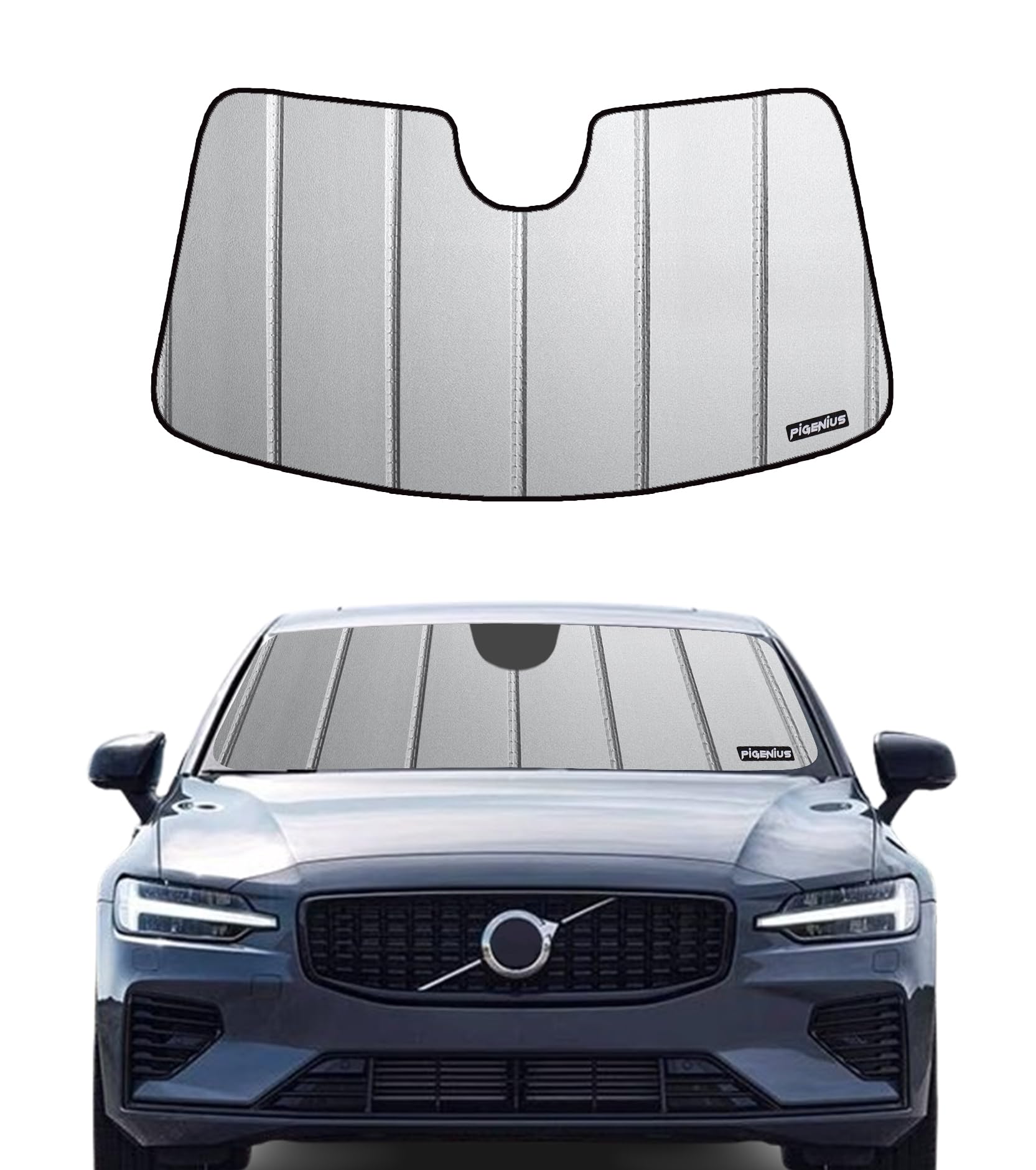 Pigenius Windshield Sun Shade for Volvo S60 2019-2025, V60 Cross ...