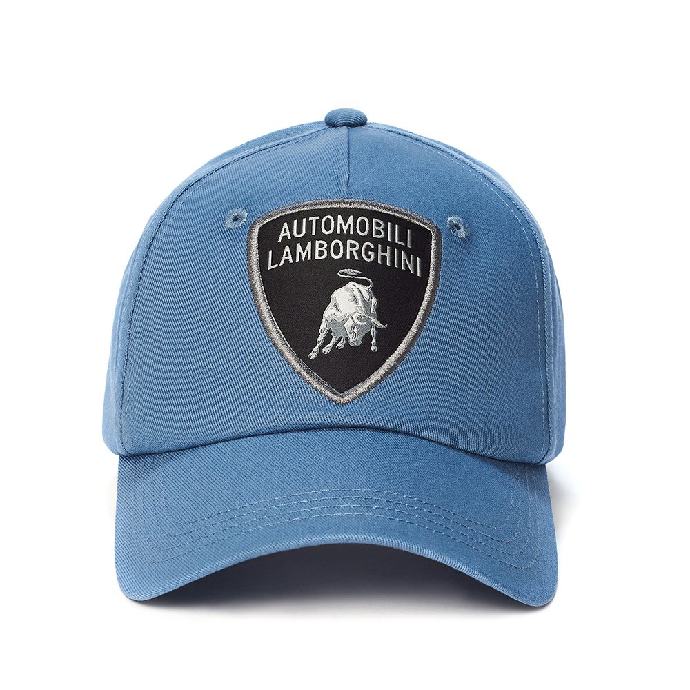 lamborghini Men's Big Shield Cap Grifo (Blue) : Amazon.in: Clothing ...