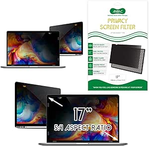 Amazon.com: ANBAC 17 Inch Laptop Privacy Screen Shield for 5:4 Display ...