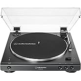 Amazon.com: Audio-Technica AT-LP60XBT-USB-BK Fully Automatic Belt-Drive ...