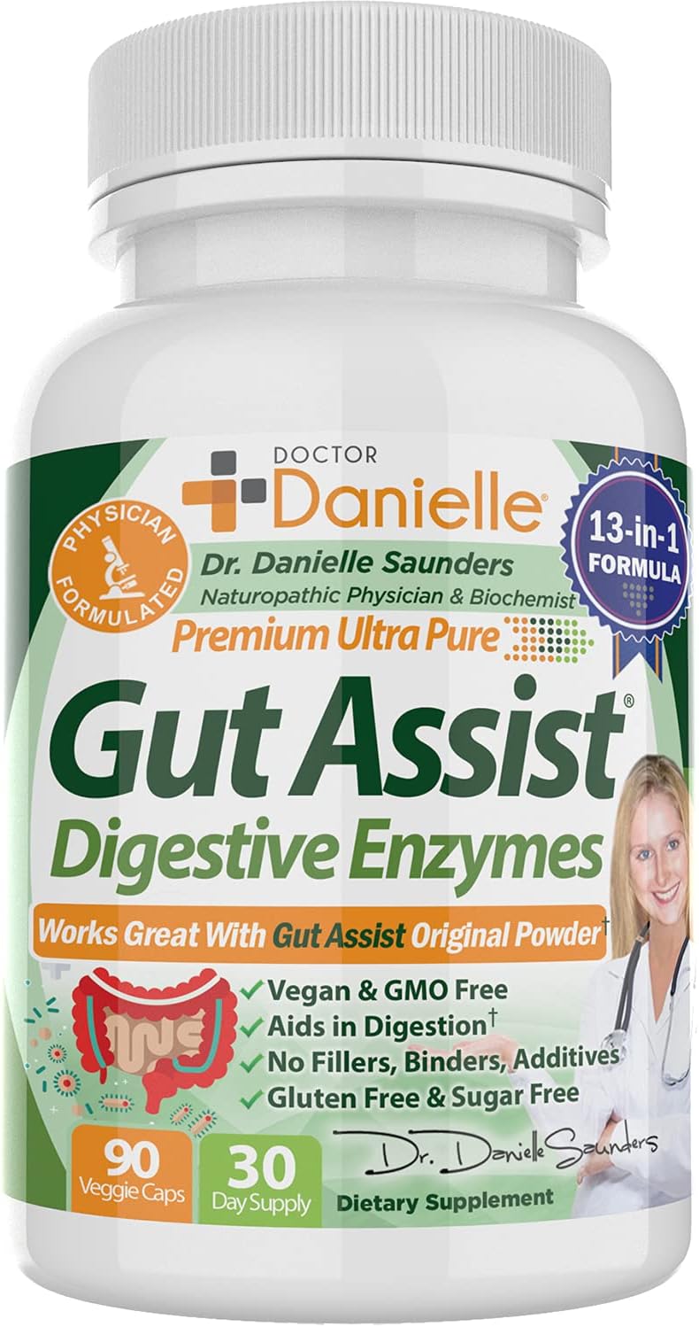 Gut Assist Digestive Enzymes Supplement to Aid in Breaking Down ...