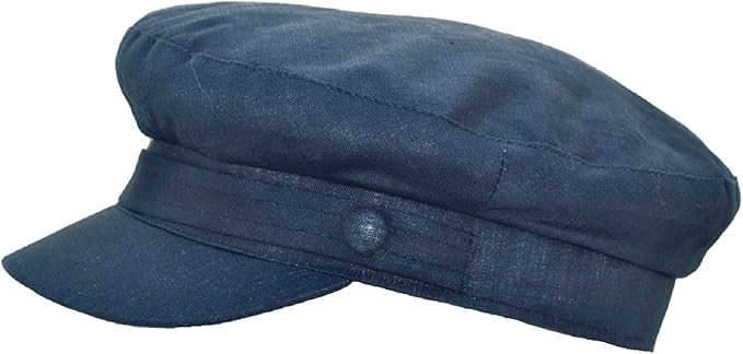 Failsworth Mariner/Breton Style Lightweight Linen Summer Cap: Amazon.co ...