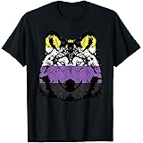 Amazon.com: Non Binary Binosaur Nonbinary Dino Enby Pride Flag Lgbt Boys T-Shirt : Clothing ...