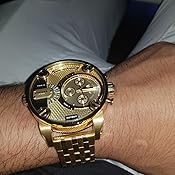 Diesel Cronografo al Quarzo Orologio da Polso DZ7287: Diesel: Amazon.it ...