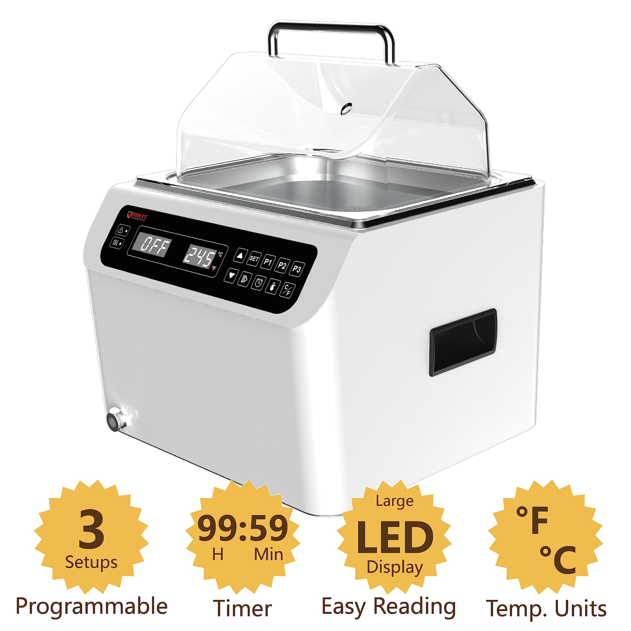 Mua 4E'S USA Water Bath - Digital 13 Liter Laboratory Electric Water ...