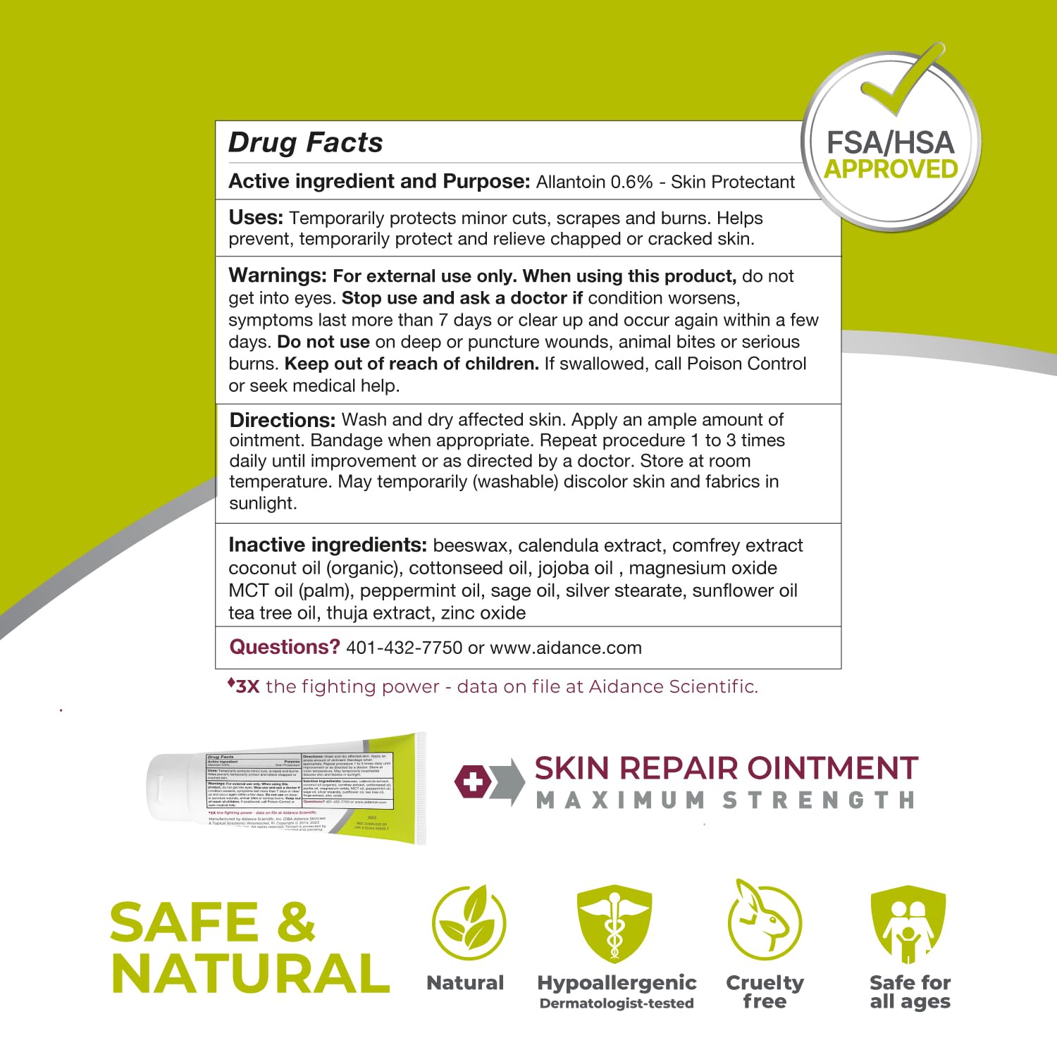 Mua terrasil Skin Repair Cream MAX, Natural Ingredients, Zinc Oxide ...
