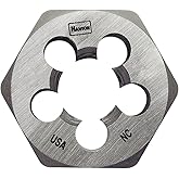Amazon.com: IRWIN Hanson 6536 Die 3/8"-24 NF 1" Hex, for Tap Die ...