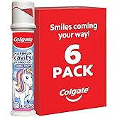Amazon.com: Colgate Kids Toothpaste Pump with Fluoride for Cavity ...