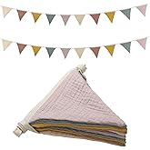 Amazon.com: Oudain 17 ft Pennant Banner Flags, 2 Pcs Nursery Garland ...