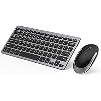 Amazon.com: Compact Wireless Keyboard Mouse, 2.4GHz Ultra Thin Small ...