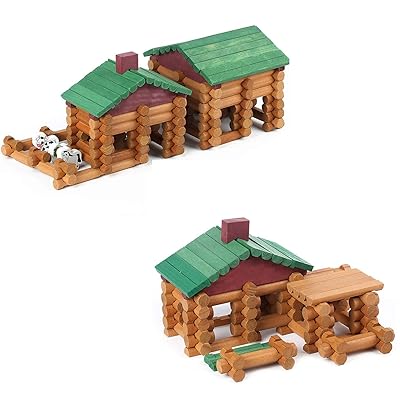 Wondertoys Wood Logs Set - Build and Play with 260, Nepal | Ubuy