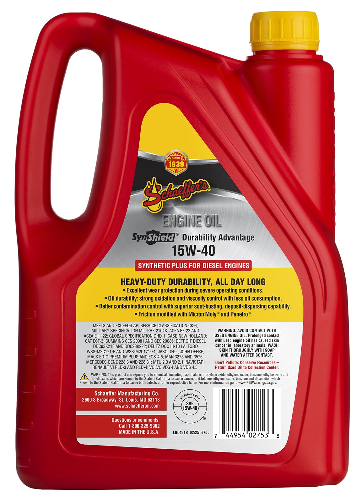 Mua Schaeffer Manufacturing Co. 0700CK4-006S SynShield Durability ...