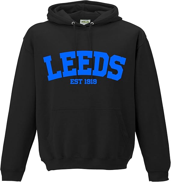 Leeds Established in 1919 Premium Football Hoodie Childrens Kids top ...